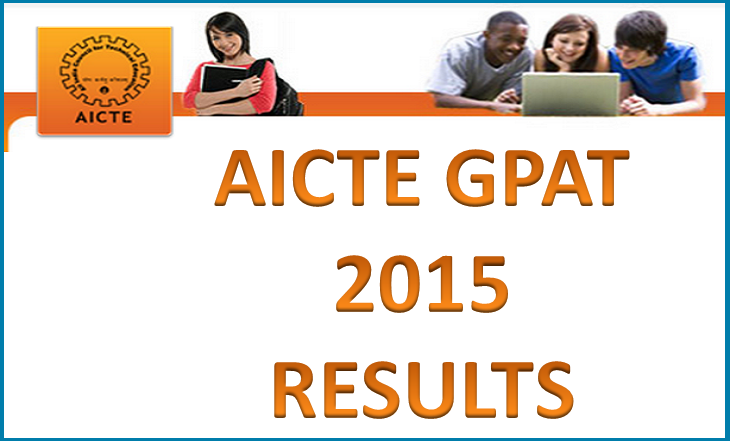 Check !!!! AICTE GPAT Results 2015 Here