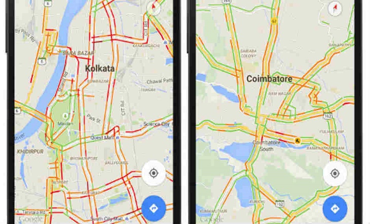 Google Maps Adds Traffic Updates For 12 More Cities and National ...