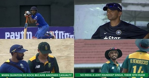 Indian Player Fielding For South Africa Team for the First time