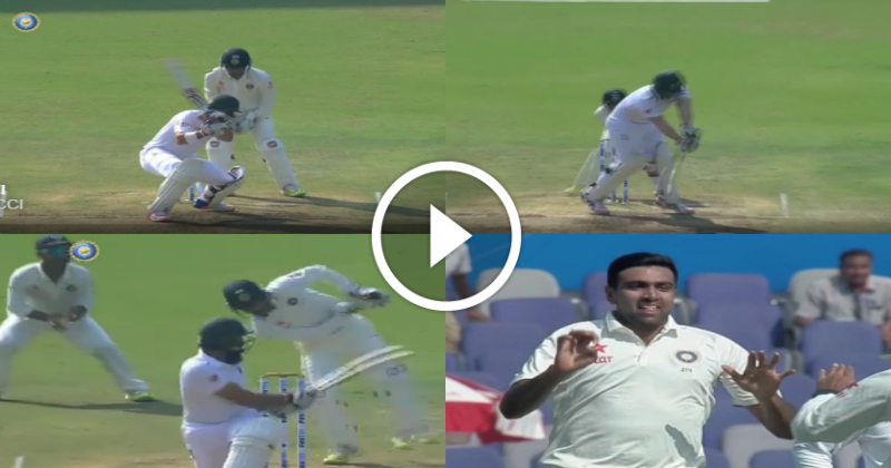 [Video] Ashwin’s Magic Carrom Ball Does It Again, 5 Wicket Haul in 1st ...