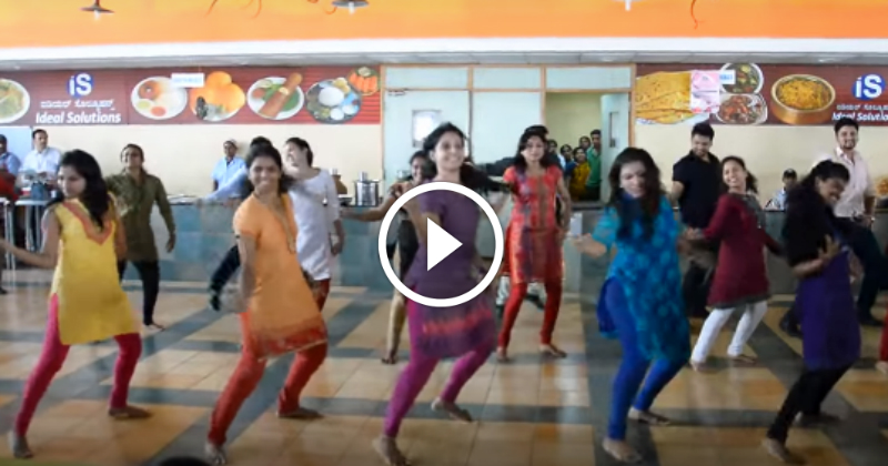 Amazing Flash Mob By TCS Abhilash Bangalore Employees