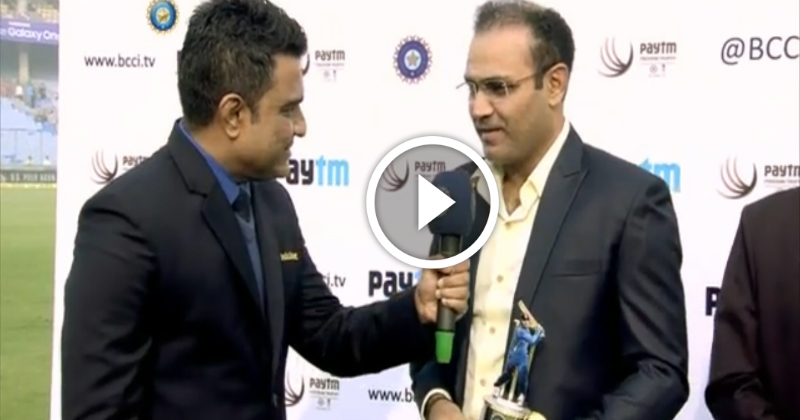 Sehwag’s Speech at BCCI Felicitation shows How Humble he is Towards ...