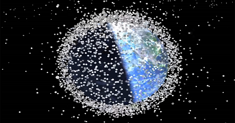 Watch 58 Years Of Space Debris Accumulate Around Earth In Just 1 Minute ...