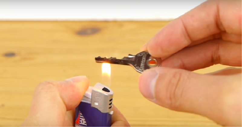 He Burned His Key With A Lighter – See Why He Did It (Video)