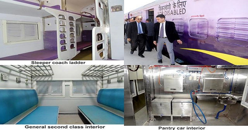 Indian Railways Unveils ‘Make in India’ Train Coaches With Awesome ...