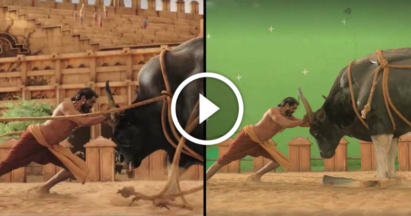 [VIDEO] Making of Baahubali – Bull Fight Sequence