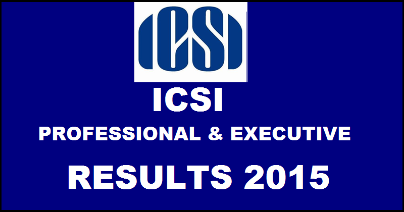 ICSI CS Executive & Professional Results Dec 2015 E-Mark Sheet Download ...