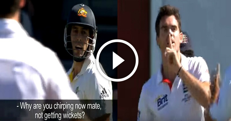 James Anderson vs Mitchell Johnson Sledging – Thug Life