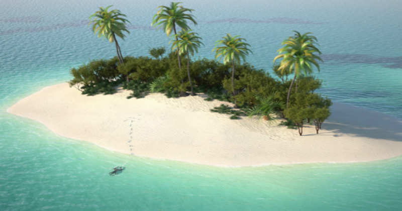 Three Men Were Rescued From A Deserted Island After Writing ‘Help’ On ...