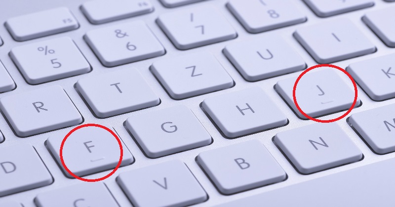 Why ‘F’ And ‘J’ Keys Have Raised Ridges On Keyboard? Here’s The Real Reason
