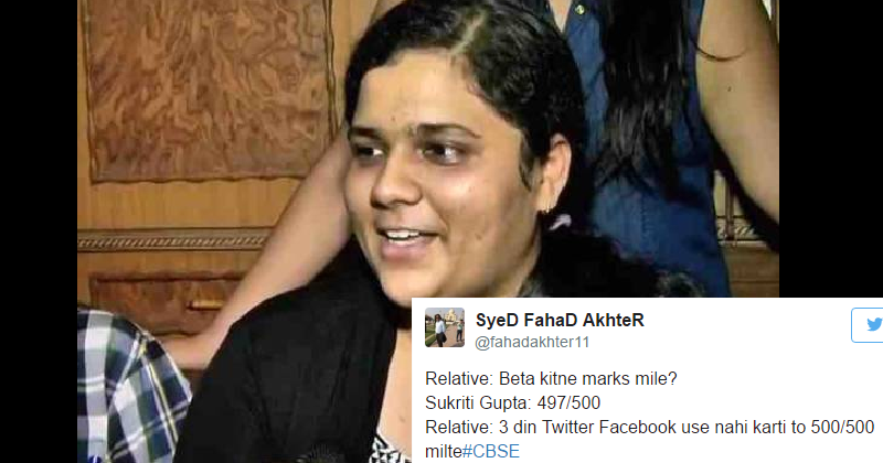 CBSE 12th Class All India Topper Trolled On Twitter For Scoring 99.4% ...