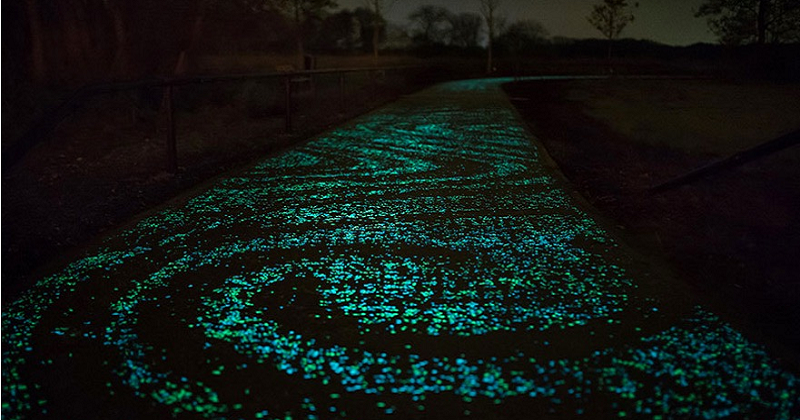 Solar-powered Light Emitting Cement Developed