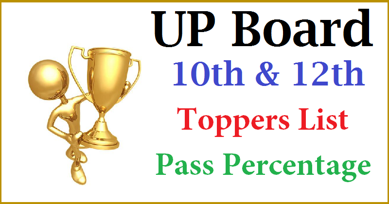 UP Board 10th & 12th Class Toppers List 2016 Pass Percentage Results ...