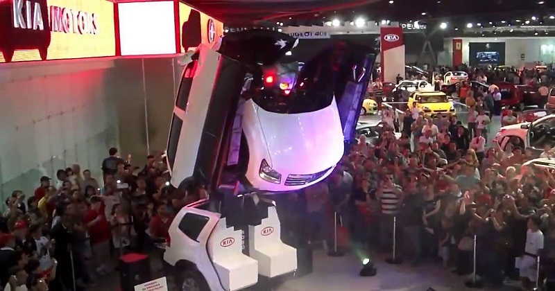 Watch World’s First Transformer Car By Kia Motors