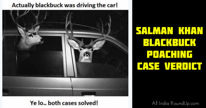 Twitter Reacts On Salman Khan’s Blackbuck Poaching Case Verdict
