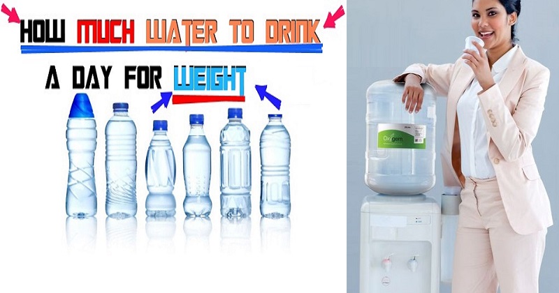 Water Chart: How Much Water You Should Drink According To Your Weight