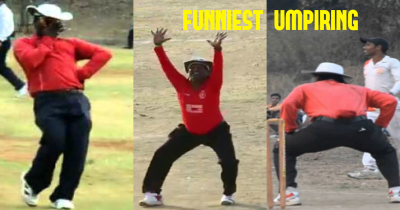 Watch Video: This Indian Umpire’s Unique Talent Entertains Everyone In ...