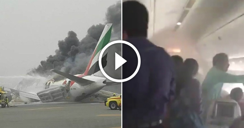 [Watch Video]: “Jump Outside, Bag later” Emirates Crew Shouted During ...