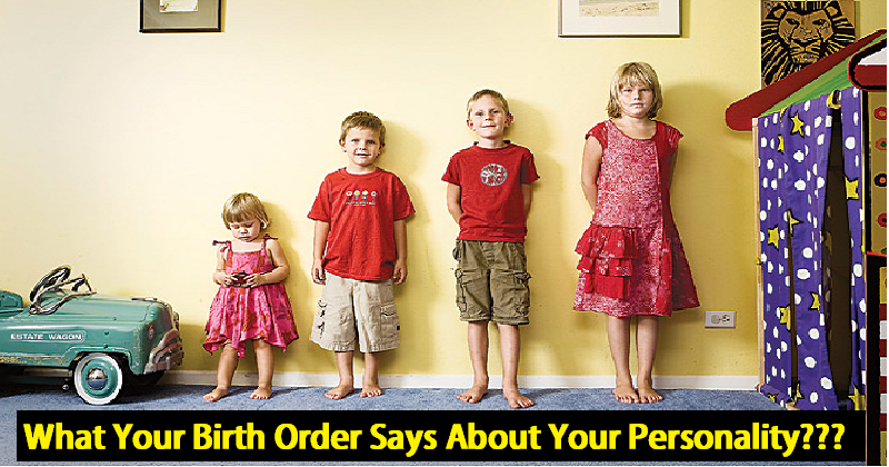 What Your Birth Order Says About Your Personality And Behavior?