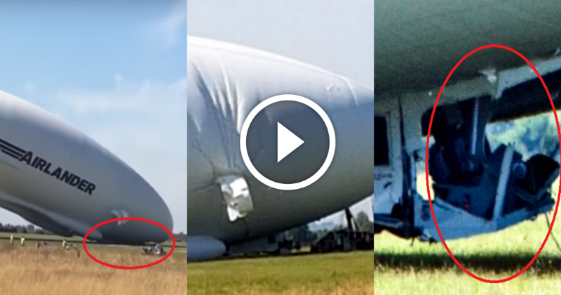 Watch How World’s Largest Aircraft Crashed During Test Flight In ...