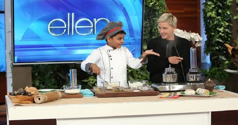 Watch: This 6-Year-Old India’s Cute Chef Cooks With Ellen DeGeneres, He ...