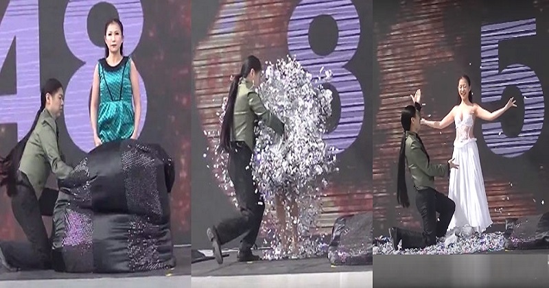 VIDEO: Most Costume Change Illusions In Just 60 Sec. By Magician Is ...