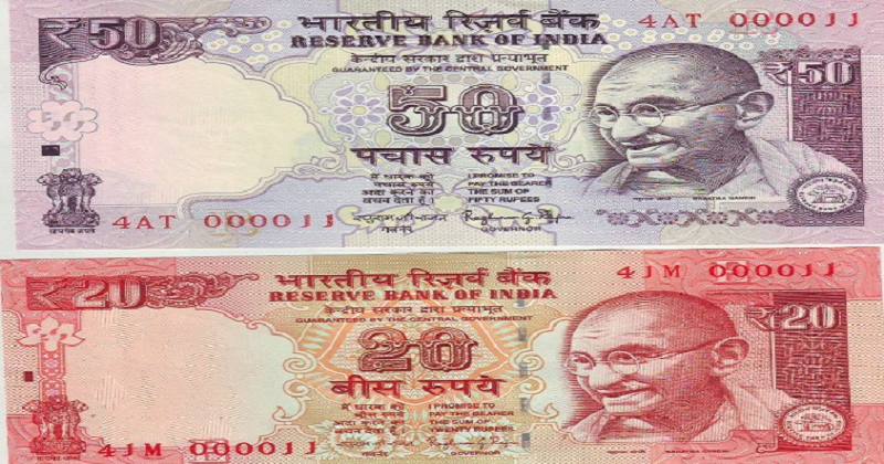 This Is How The New Rs 20 & Rs 50 Notes Looks Like, Old Notes Will Be ...