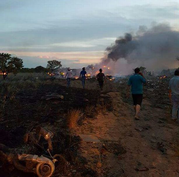 Watch: Dramatic Footage Shows Cargo Plane Crash After It Overruns Take ...