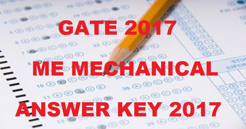 GATE 2017 Answer Key (Unofficial) 4th Feb Exam Analysis Review For ME Mechanical Morning Evening ...