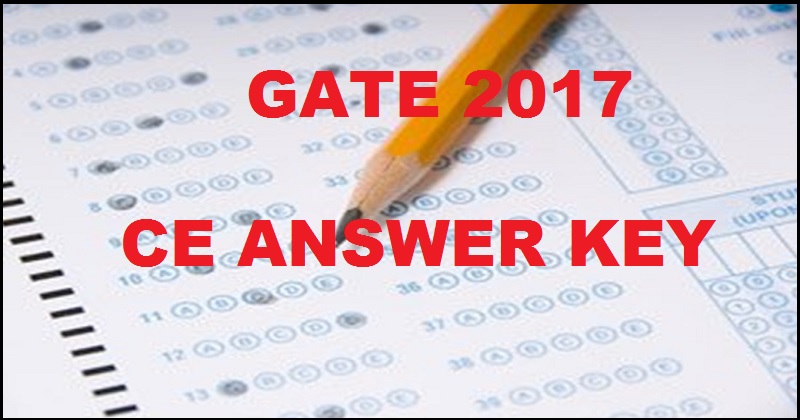 GATE 2017 CE Answer Key (Unofficial) Review & Exam Analysis For 12th ...