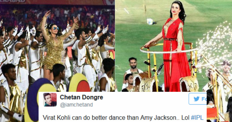 Amy Jackson Gives Live Performance At 2017-IPL Opening Ceremony And It ...