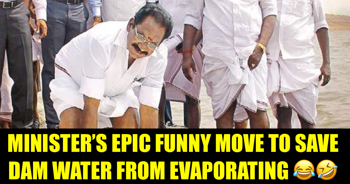 Tamil Nadu Minister Floats Thermocol Worth ₹10 Lakh To Stop Dam Water ...