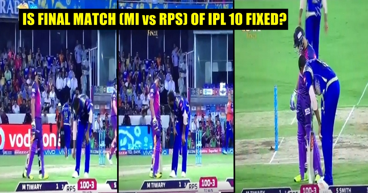 Is IPL 10 Final Fixed? This Video Going Viral In Social Media Shows The ...