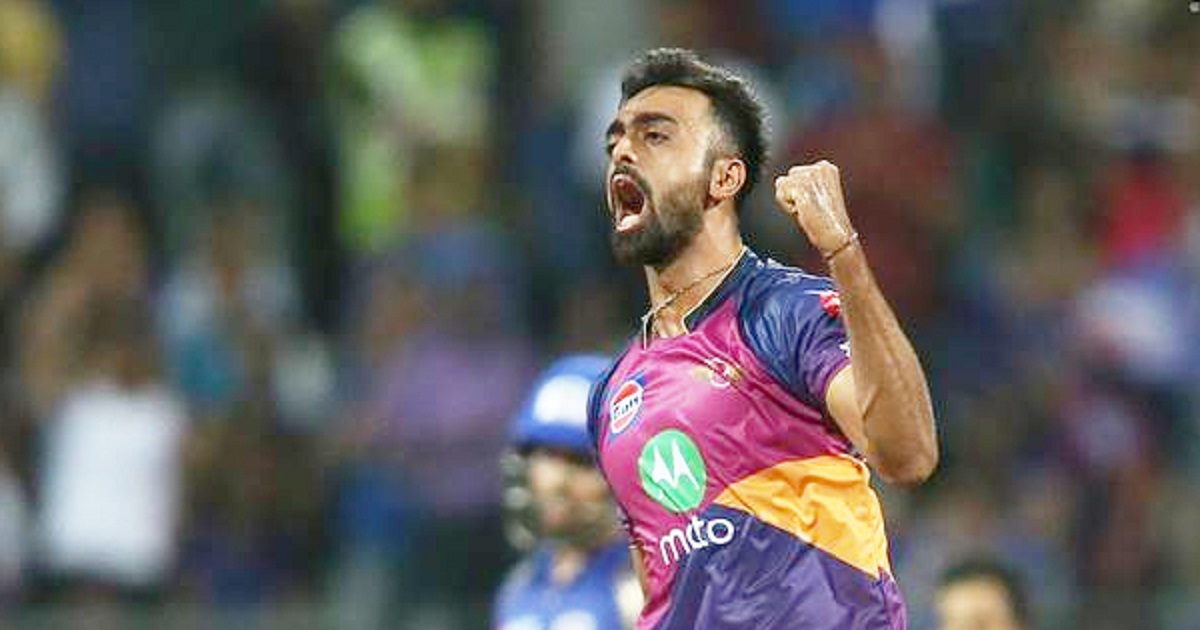 RPS’ Jaydev Unadkat Becomes The Third Bowler To Take Hat-Trick In This ...
