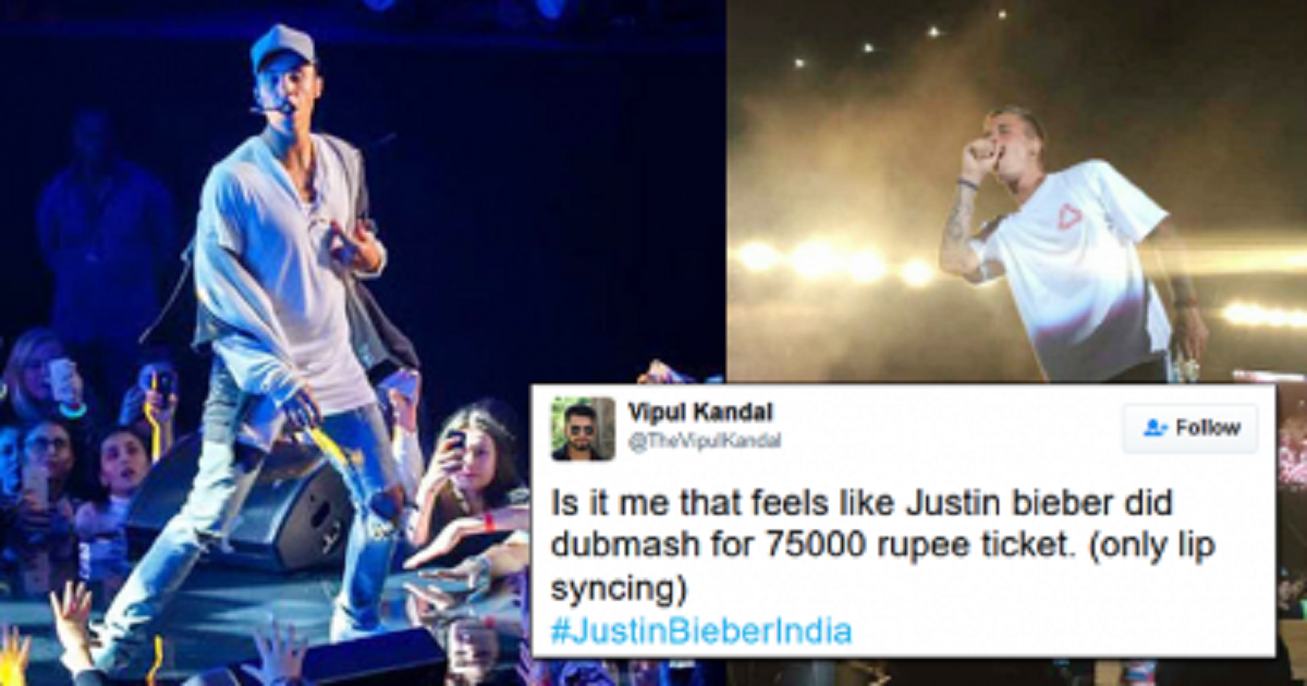 Justin Bieber Badly Lip-Synced Throughout His Concert And Fans Are ...