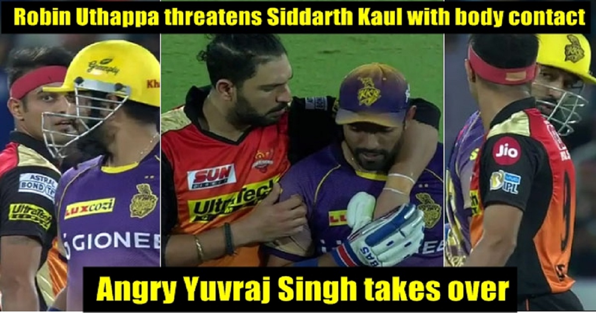 On-field Fight Between Robin Uthappa And Sidharth Kaul, Here’s How ...