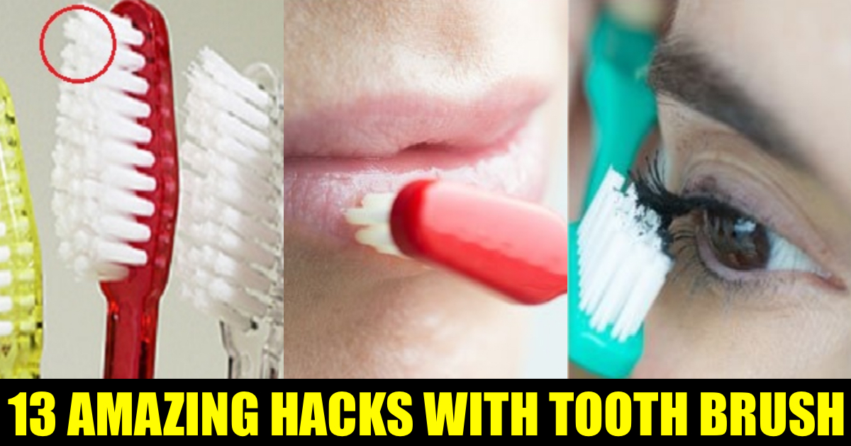 13 Amazing Beauty Hacks You Can Do With Your Toothbrush