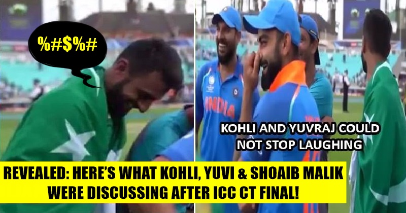 Revealed: Someone Found Out What Shoaib, Yuvi And Kohli Were Laughing ...
