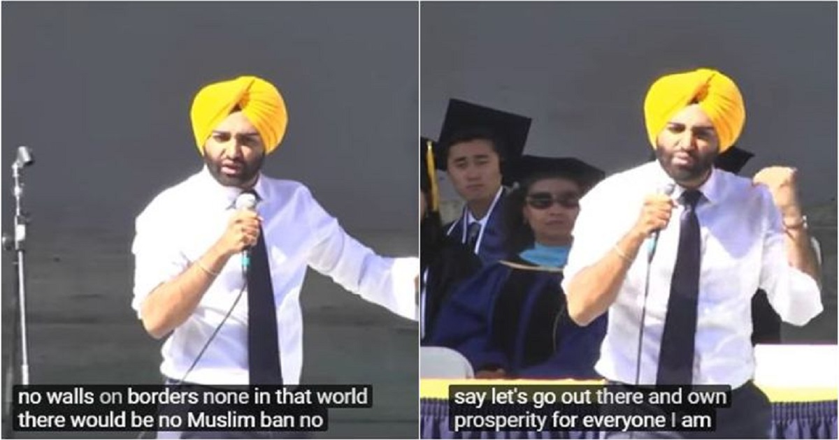 This Sikh Man’s Graduation Speech On Prosperity And Unification Will ...