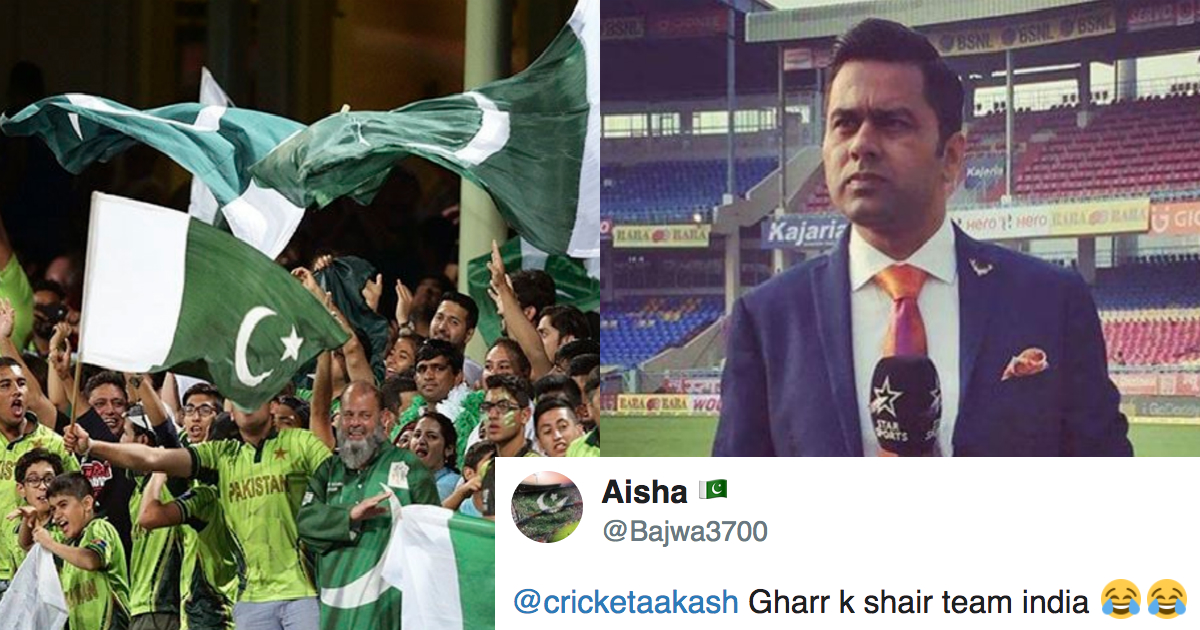 A Pakistani Guy Trolled Team India For Yesterday’s Loss Against West ...