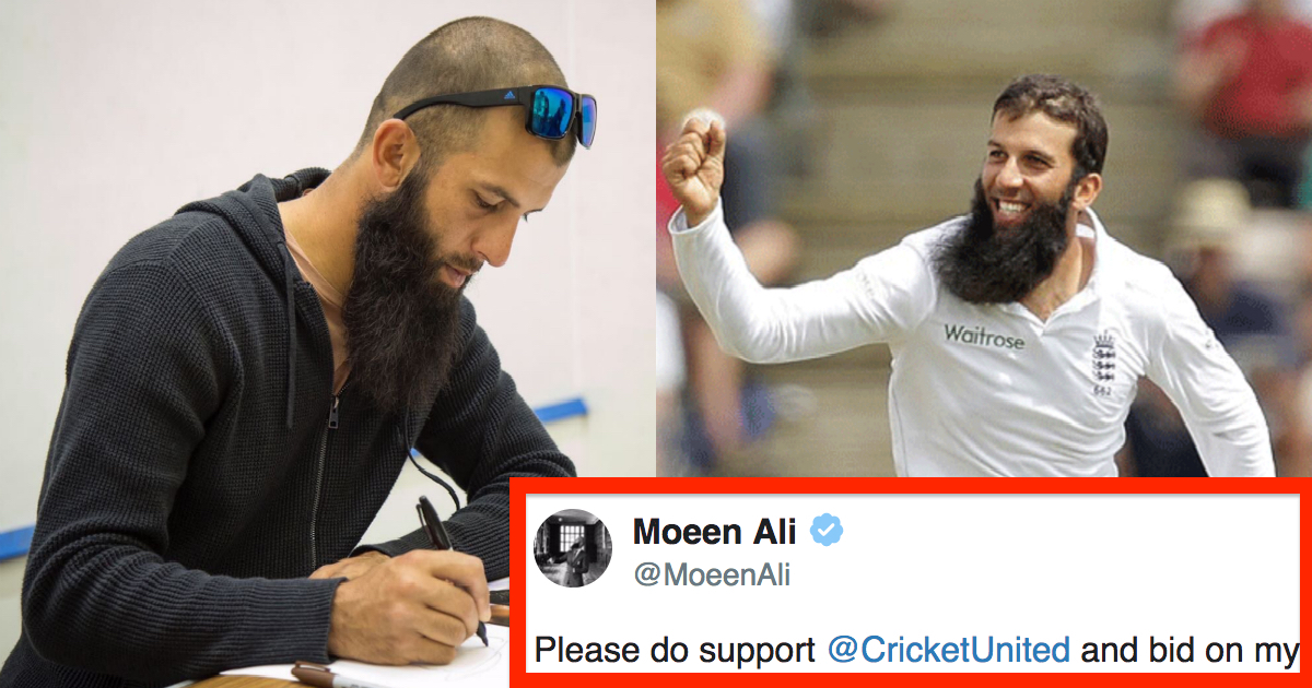 Moeen Ali Attacked By Religious Bigots For Drawing Because It Is ‘Un-Islamic’