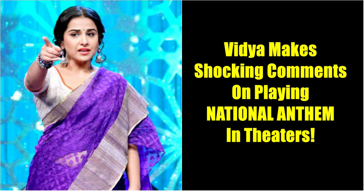 “It Shouldn’t Be Played In Theaters”, Opens Up Vidya Balan On Playing ...