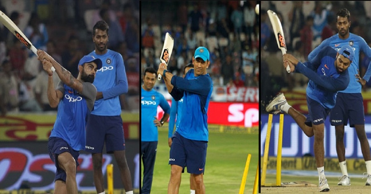 Virat Kohli, Rohit Sharma, MS Dhoni Entertained Hyderabad Fans With ...