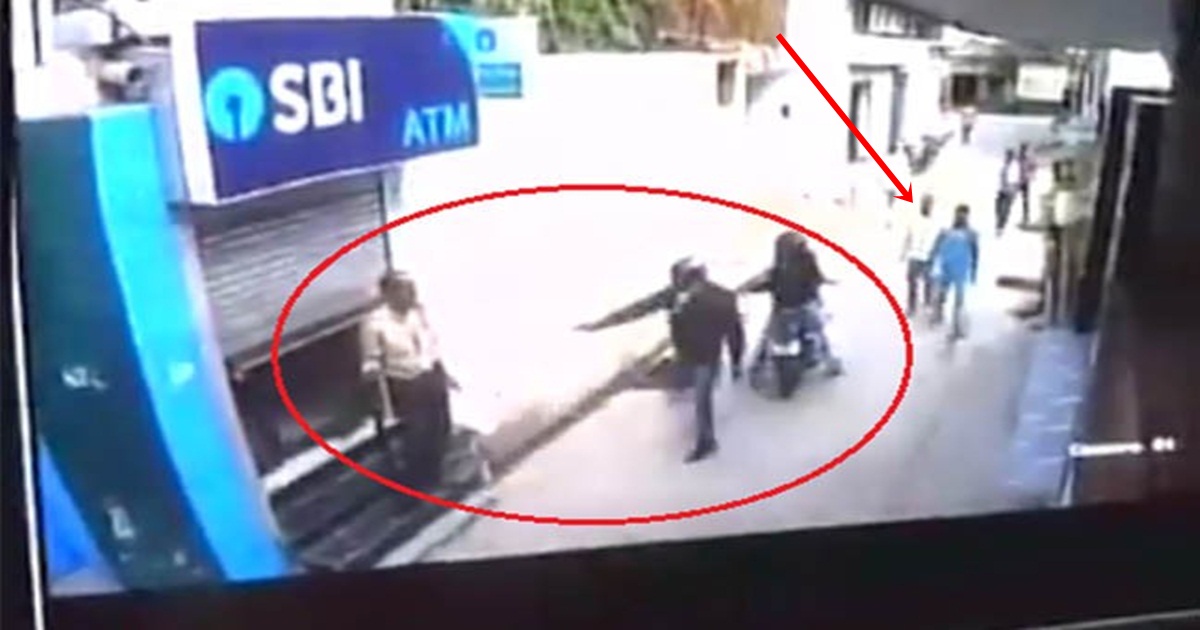 [WATCH] CCTV Footage: This Delhi Security Guard Foils ATM Robbery ...