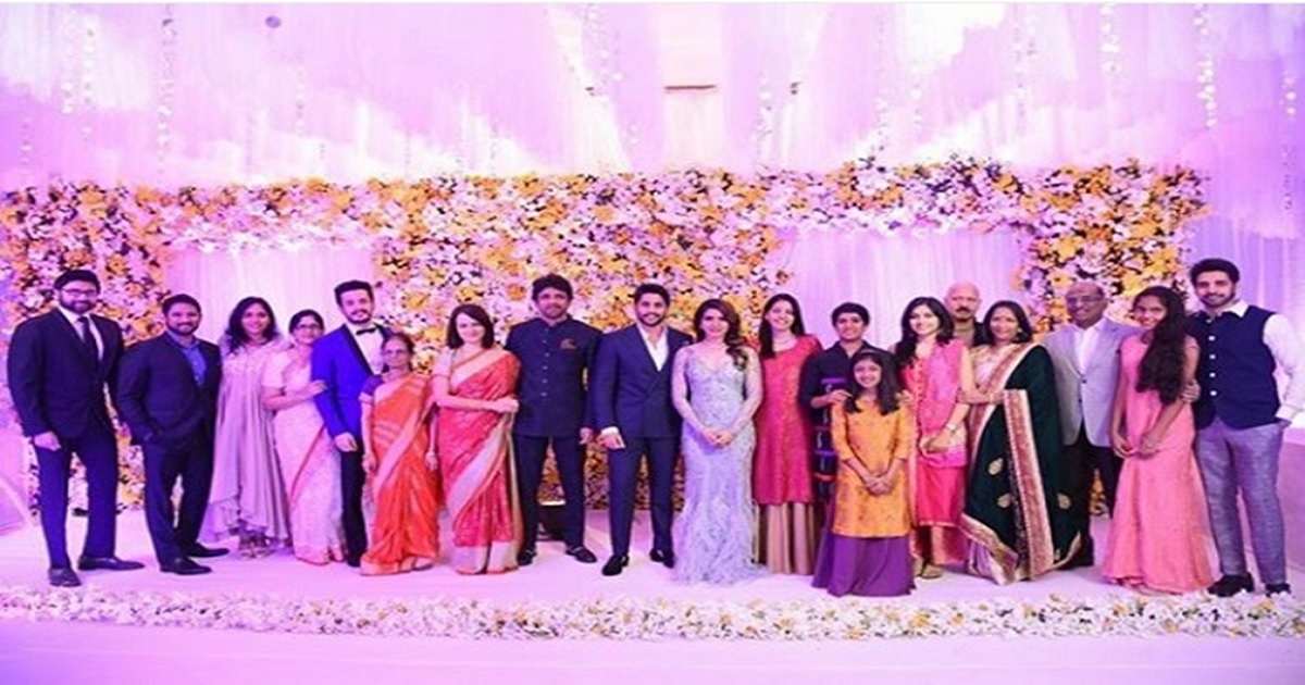 Naga Chaitanya Samantha Reception Photos Pics – Chai Sam Reception ...