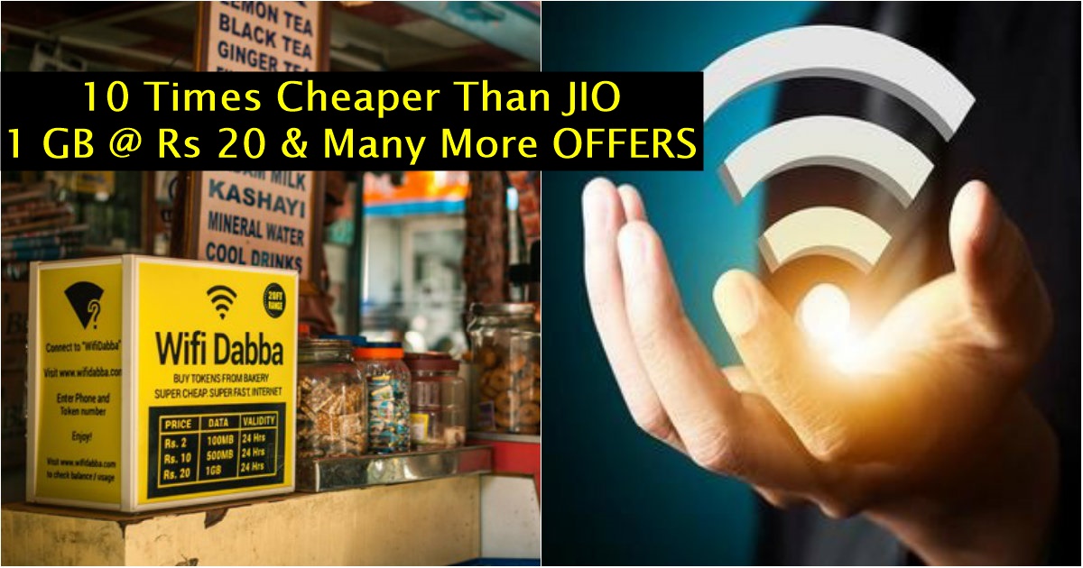 WOW! Get 1 GB 4G Data For Just Rs 20, And This Deal Isn’t From Reliance JIO