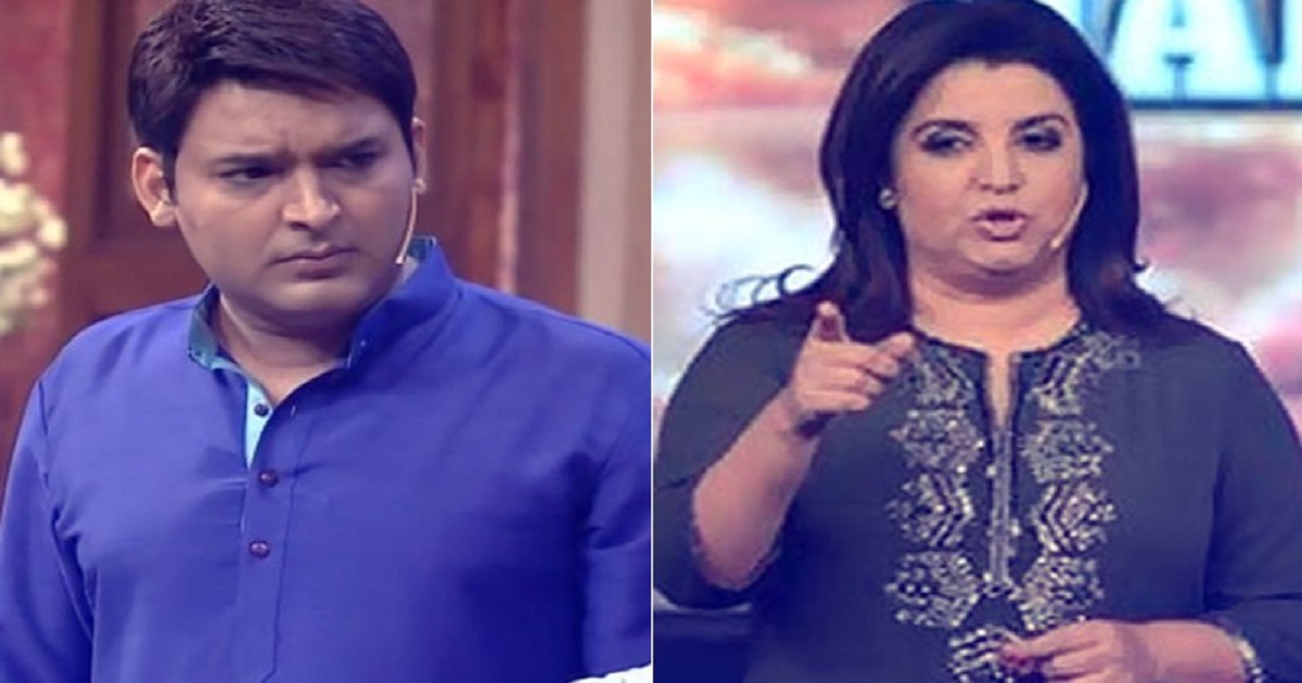 Kapil Sharma Gives A Befitting Reply After Farah Khan Called Him ...