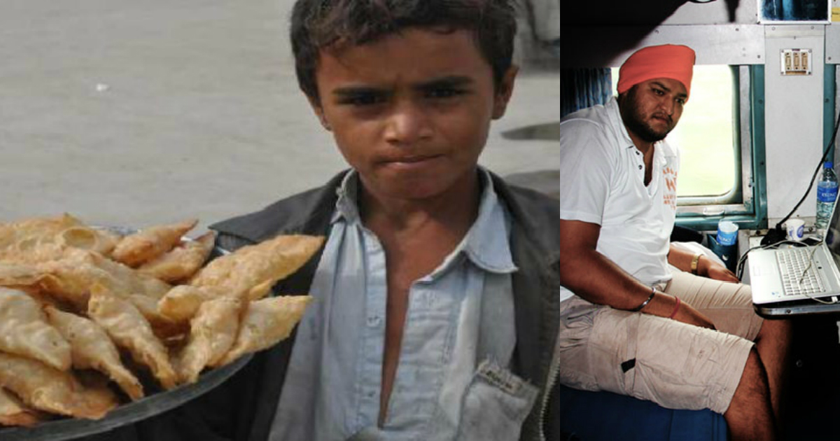 12-Year-Old Samosa Seller Boy Shocks IT Employee At The Railway Station