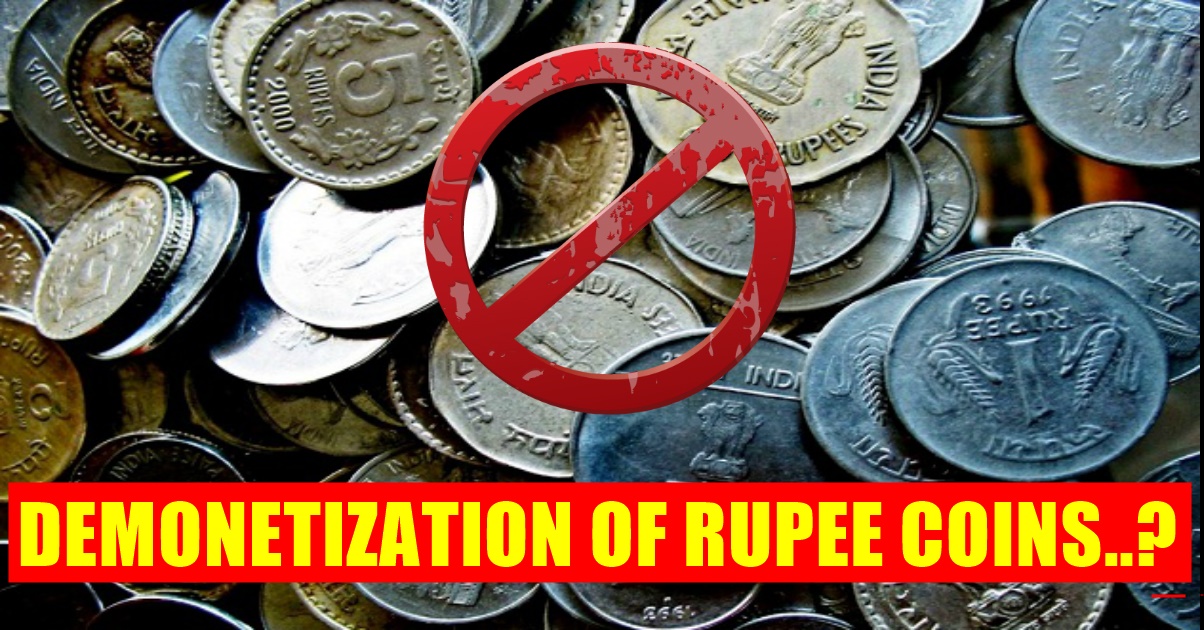 After Rs 500 And Rs 1000 Notes, Govt To Demonetize Re 1, 2 And 5 Coins ...