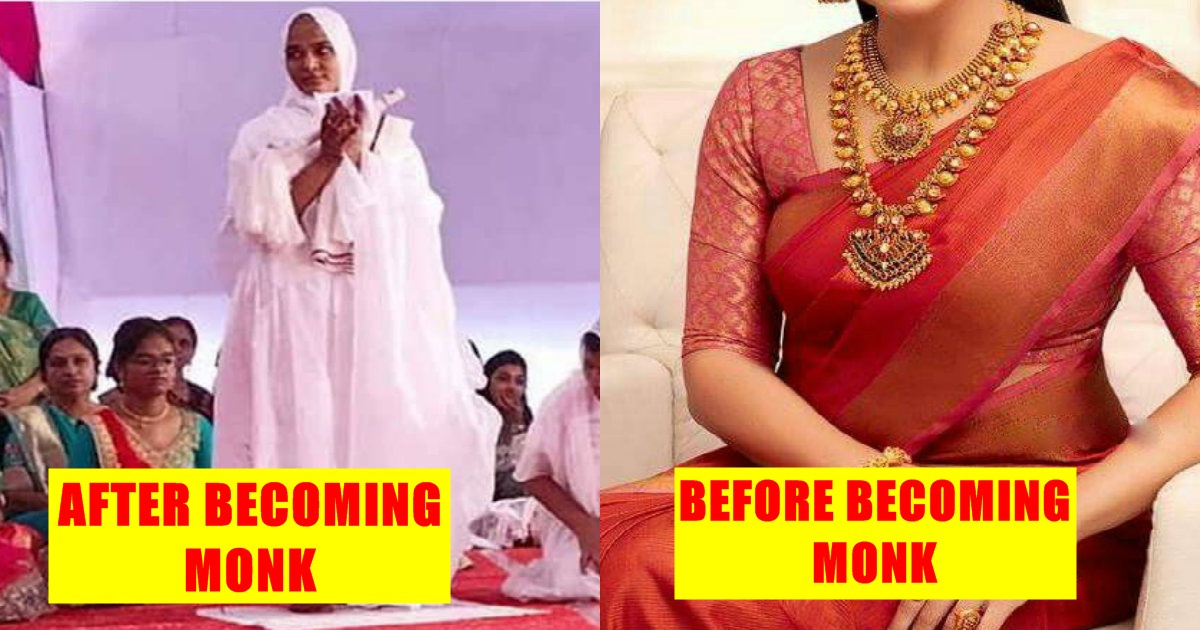 Pics Of 28-Year-Old Graduate Before And After Taking ‘Diksha’ Are Going ...
